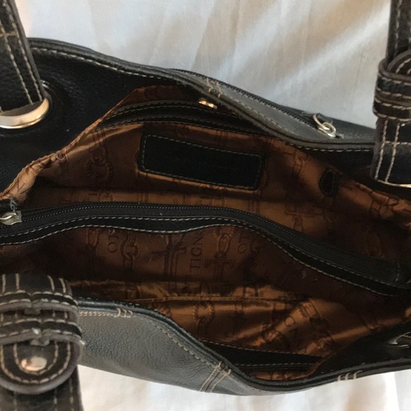 Tignanello | Bags | Tignanello Black Small Hobo Purse | Poshmark